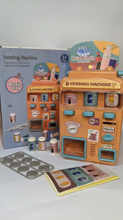 ELECTRONIC PRETEND PLAY VENDING MACHINE | Lazada PH