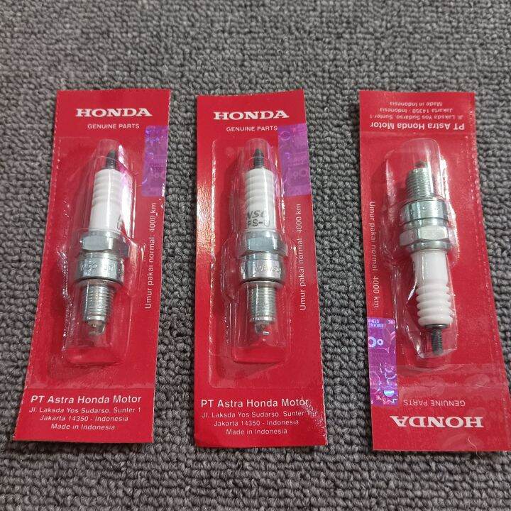 Sparkplug Spark plug Honda,Xrm110,Wave100,Wave alpha110,Dream,Mio ...