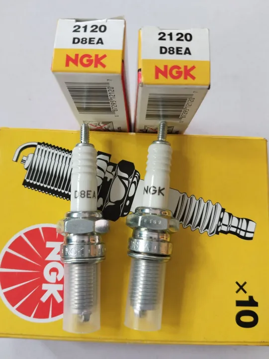 NGK D8EA SPARK PLUG ORIGINAL FOR TMX 125/ 155 / RUSI 125/ 150/ SR125 ...