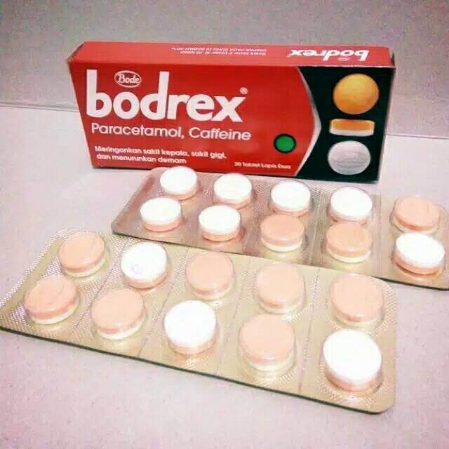 BODREX TABLET 20 TABLET / OBAT PEREDA NYERI / PARACETAMOL / DEMAM ...