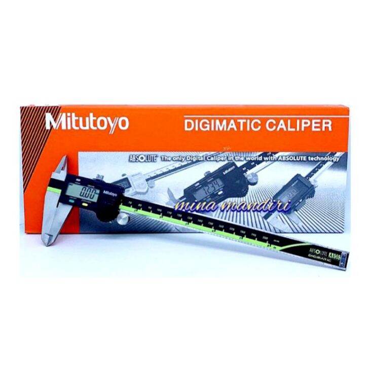 Vernier Caliper Digital Mitutoyo 200mm Sigmat Digital 8" Mitutoyo Baru | Lazada Indonesia