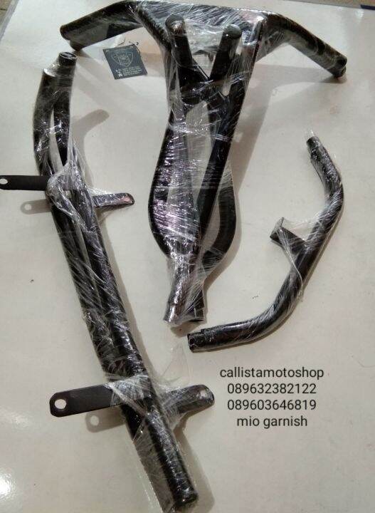 tubular tubullar crashbar guard set pelindung body motor yamaha mio ...