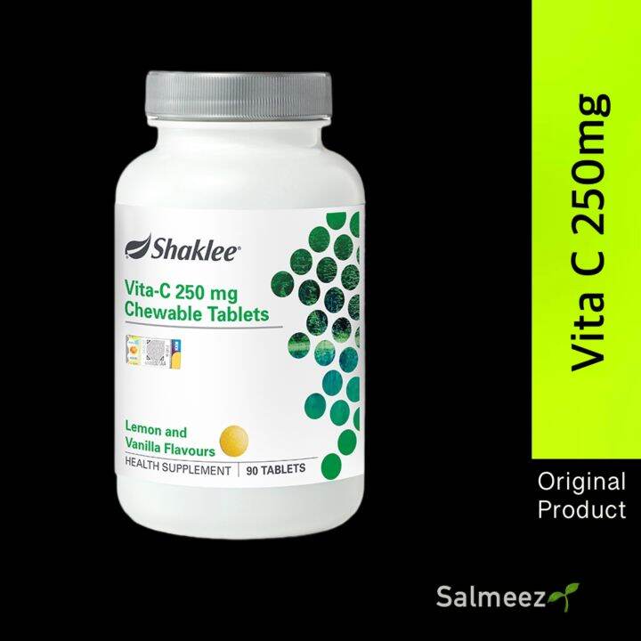 Shaklee Vita C Vitamin C 250 Mg Chewable Tablets 90 Tablets Expire On