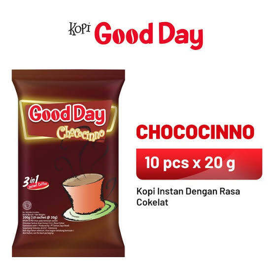 Good Day Kopi Instant 3 In 1 Chococino 10 x 20 g | Lazada Indonesia