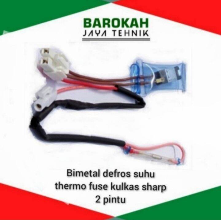 Bimetal defros suhu Thermo fuse kulkas Sharp 2 pintu | Lazada Indonesia