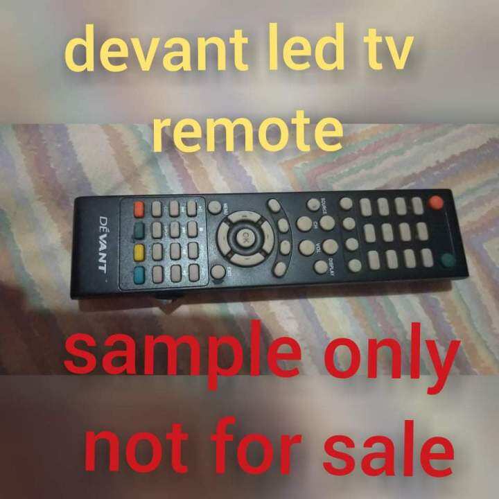 devant led tv remote (universal)100% na gagana sa tv mo | Lazada PH