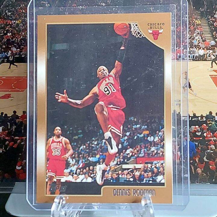NBA card Dennis Rodman Topps 1998 99 Chicago Bulls | Lazada PH