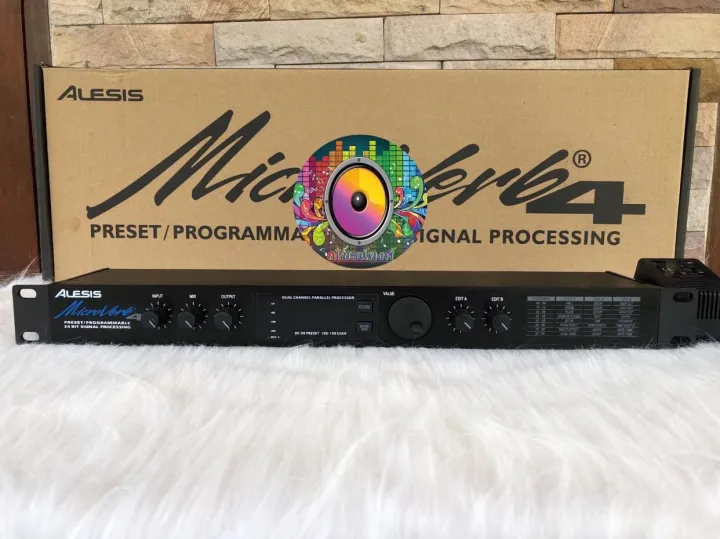 เอฟเฟคร้อง Microverb 4 Alesis มืออาชีพ เสียงก้องกังวาล ราคาถูกที่สุด ...