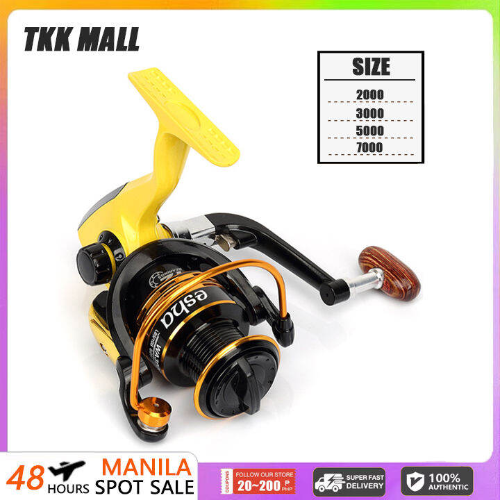 [COD] Spinning Fishing Reel 12 Ball Bearings 5.2:1 Gear Ratio Spinning ...