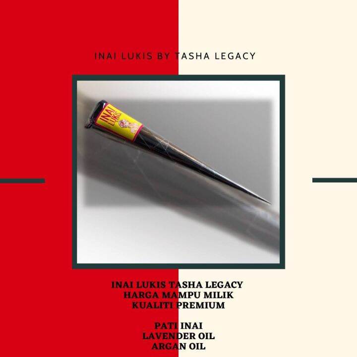 INAI LUKIS KON HENNA CANTIK MERAH | Lazada