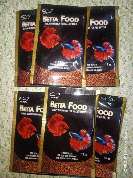infinity betta food 12g | Lazada PH