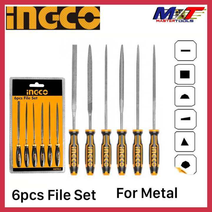 Ingco Metal and Steel File set HKTF63 | Lazada PH