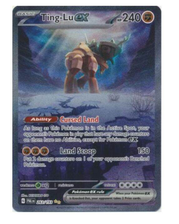 Ting-Lu ex - 263/193 - Special Illustrion Rare Scarlet & Violet: Paldea ...