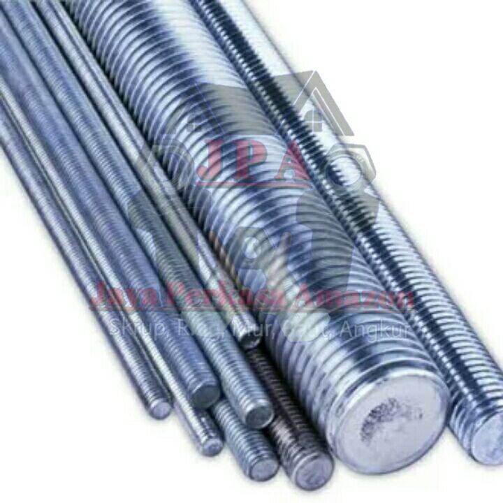 As Drat M16 / Long Drat / Thread Rod M16 x 1meter Galvanis Grade 4.8 ...