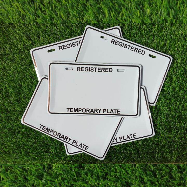 BLANK NEW LTO SIZE PLATE | Lazada PH