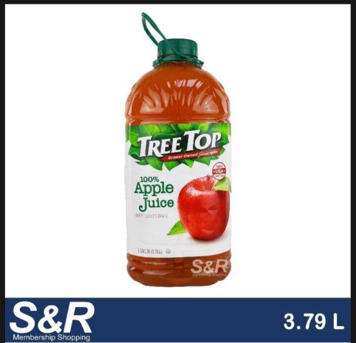 Tree Top 💯% Apple Juice 3.79L | Lazada PH