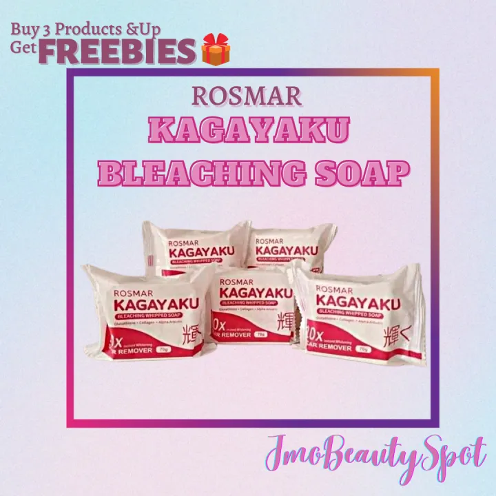 Rosmar Kagayaku Bleaching Whipped Soap (New Packaging) | Lazada PH
