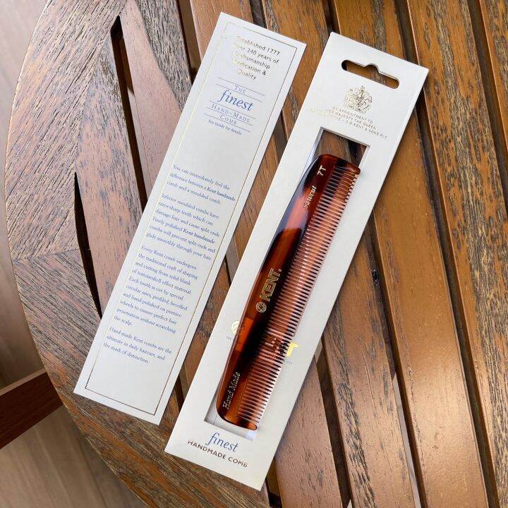 หวี KENT 7T: HANDMADE 136MM POCKET COMB FINE HAIR | Lazada.co.th