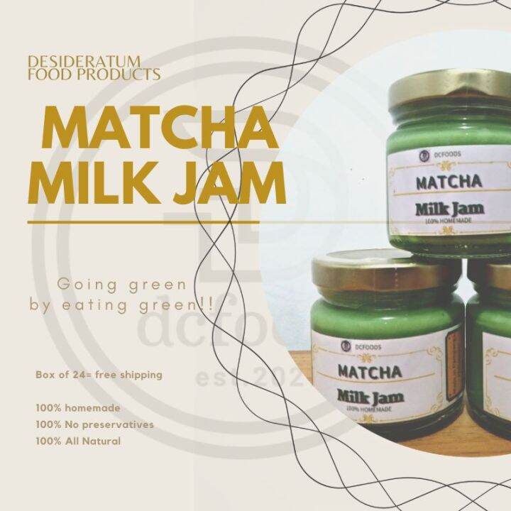 MATCHA MILK JAM (120ML) | Lazada PH