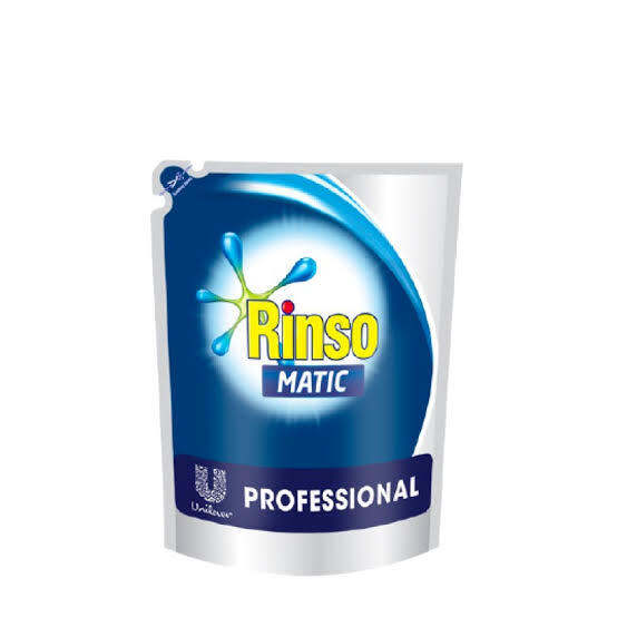 Rinso Matic Professional Detergent Laundry Kiloan Cair 1L drigen Refil ...