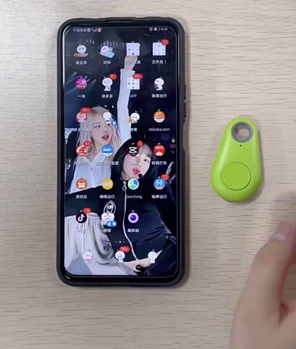 GPS Tracker Mobile Bluetooth Wireless Locator Pet Key Bag Wallet ...