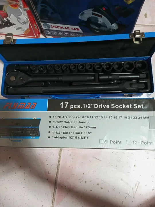 FLYMAN 17PCS SOCKET SET | Lazada PH