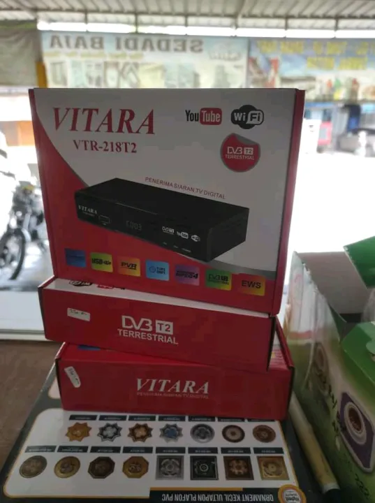 stb setbok tv digital untuk pemakaian tv analog ke tv digital merek ...