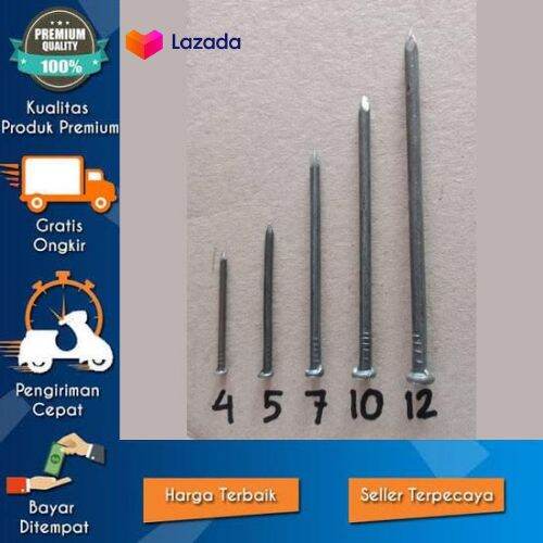 Paku 12 cm | paku 5 inc | paku balok | paku seri eceran/kiloan tulus ...