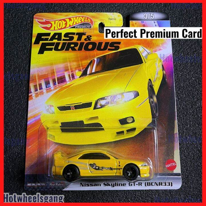 Hot Wheels Nissan Skyline GTR R33 Fast & Furious Premium JDM Collection ...