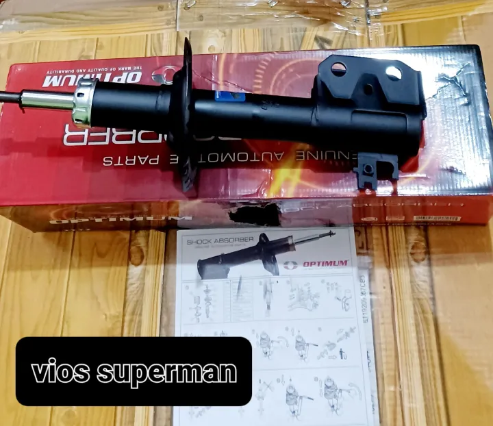 Shock absorber Toyota vios superman front L/R gas type OP-48510-0D591 ...