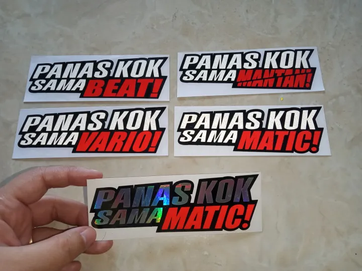 sticker panas kok sama matic cutting STICKER MOTOR VIRAL TERLARIS ...