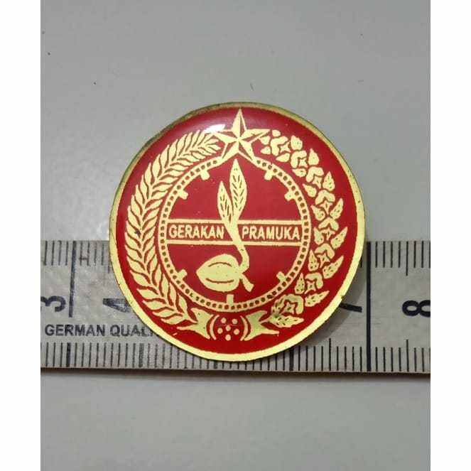 Pin Topi Pramuka Penggalang Putri Fiber Resin / Tanda Topi Pramuka ...