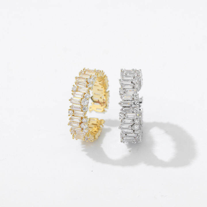 Light Luxury Chic Opening Adjustable zircon ring | Lazada PH