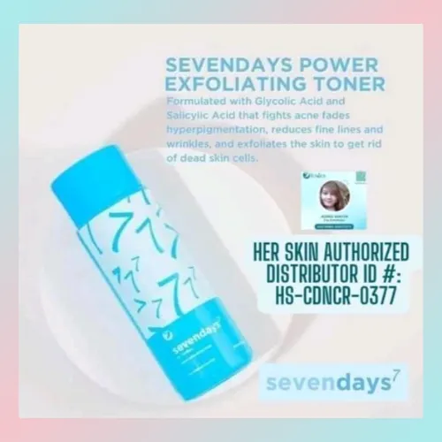 ☑️ ONHAND! HER SKIN SEVEN DAYS TONER (HER SKIN ID: HS-CDNCR-0377 ...