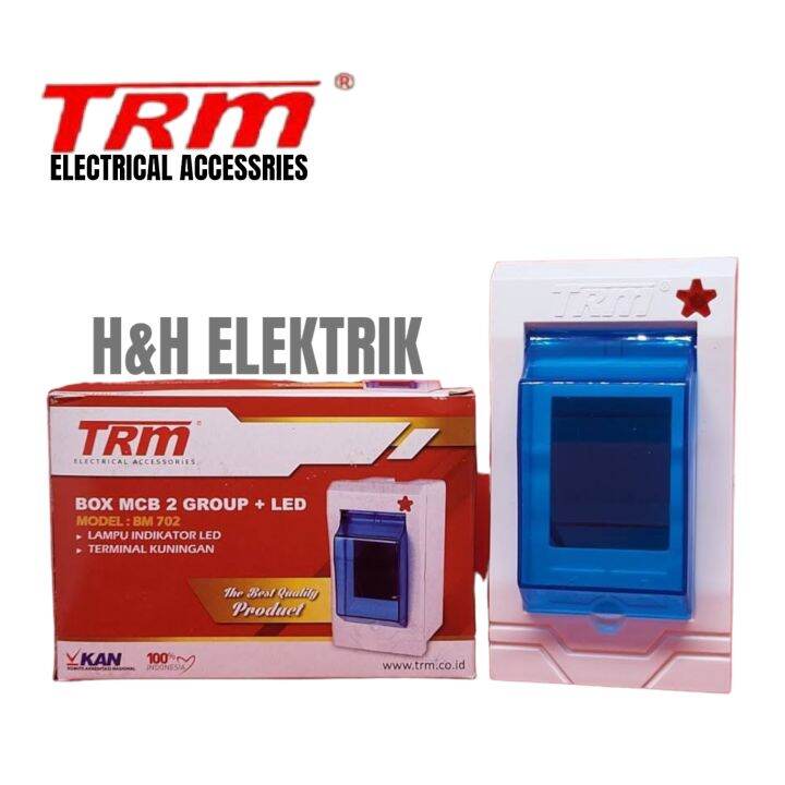 TRM BOX MCB 2 GROUP + LED | Lazada Indonesia