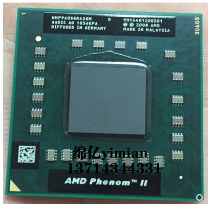 AMD P920 P940 P960 CPU Quad-Core Hmp960sgr42gm Official Version Laptop ...