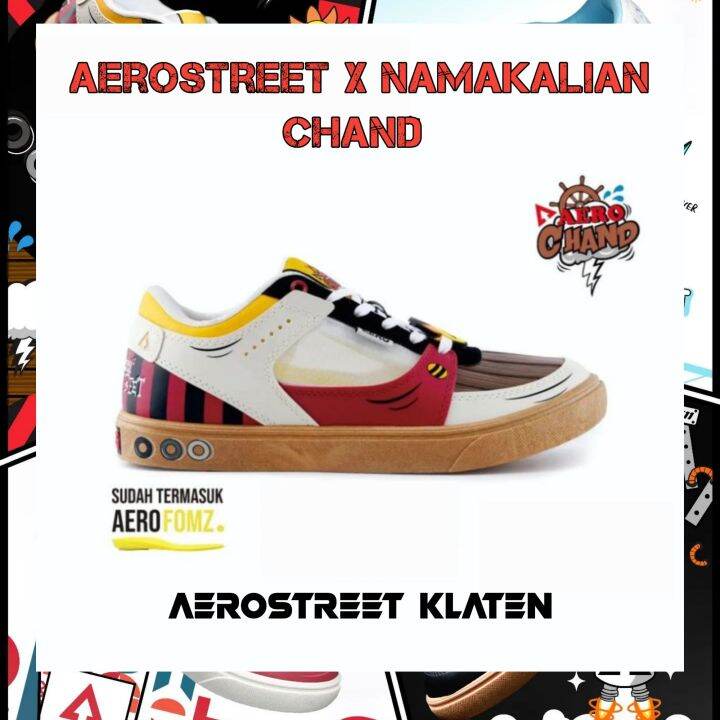 Aerostreet x Chand "NamaKalian" Sepatu Sneakers Limited Edition ...