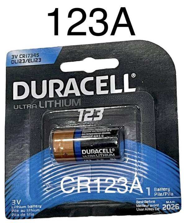 CR123A Duracell ถ่านลิเธียมใส่กล้องถ่ายรูป ราคาต่อชิ้น ส่งไวมากๆๆ ...