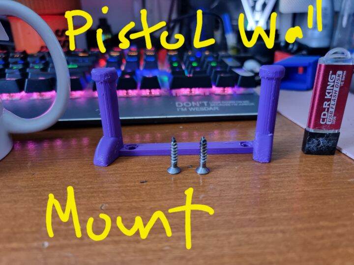 3d printed GBB Pistolz Wall Mount | Lazada PH