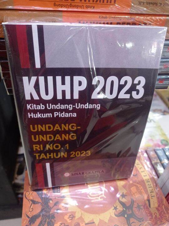 Buku KUHP 2023 UU RI. NO. 1. TAHUN 2023. | Lazada Indonesia