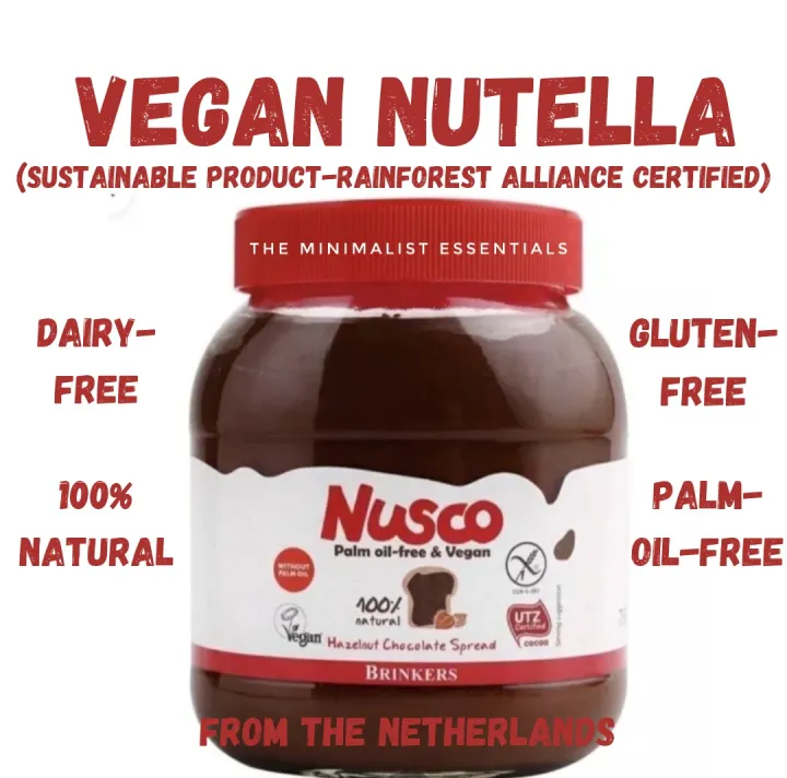 Nusco Hazelnut Chocolate Spread - VEGAN Nutella | Lazada PH