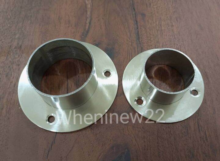 (READY STOCK) STAINLESS STEEL 304 HANDRAIL WALL TUBE, FLANGE PIPE ...