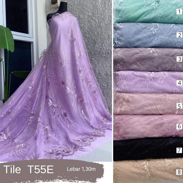 TILE BROKAT 3D TERBARU / TILE BORDIR IMPORT / TILE BROKAT SERAGAMAN ...