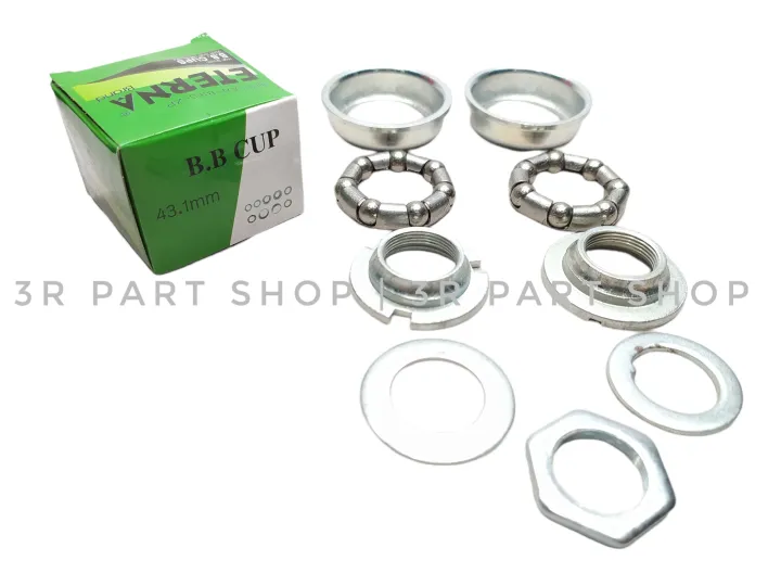 Kom gir tengah sepeda ukuran 12 16 18 20 eterna / atlantis bb cup bmx ...