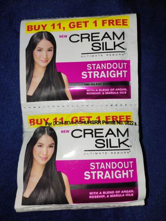 Cream Silk Ultimate Reborn Standout Straight Tri-Oleo Conditioner 11ml x 12's | Lazada PH