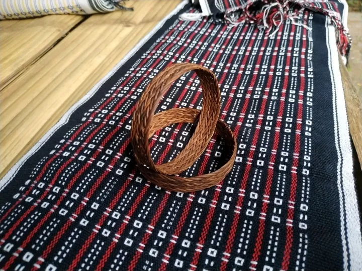Gelang etnik khas baduy anyam kepang gelang Handam.Rotan harga per 1 ...
