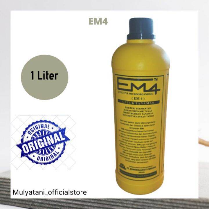 Em4 Pertanian 1 Liter Original Kemasan Pabrik | Lazada Indonesia