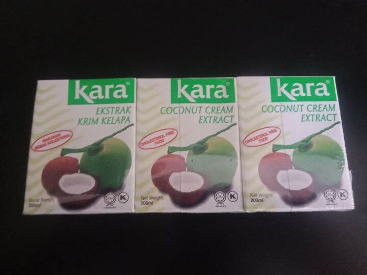 santan kotak 200ml x 3 ea | Lazada