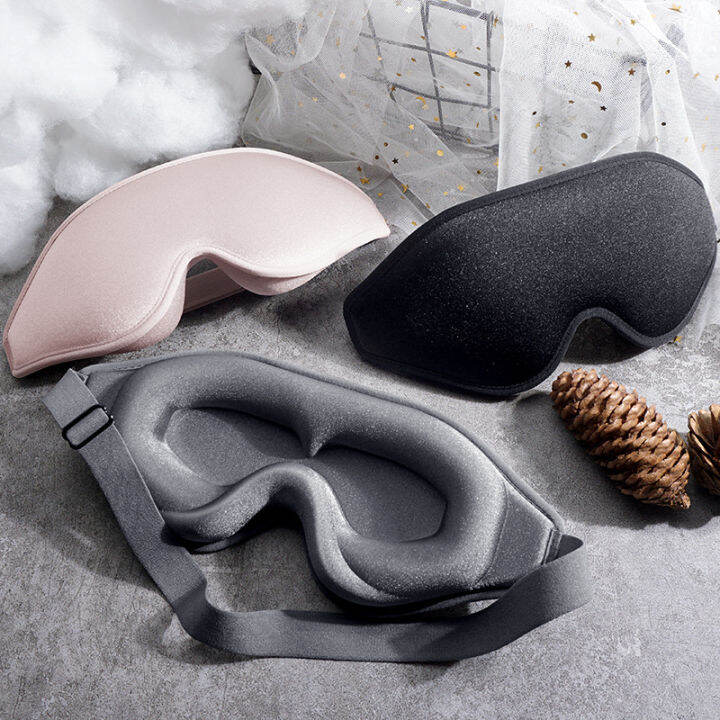 3d Contoured Sleep Mask 100 Blockout Light Eye Cover For Men Women