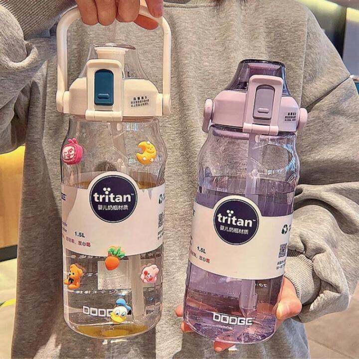 Original Dodge Tritan Water Bottle 1500ML | Lazada